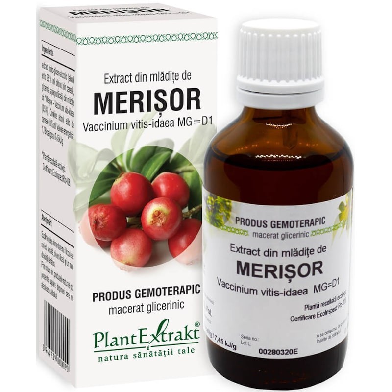 Extract Gemoterapic din Mladite de Merisor 50ml PlantExtrakt