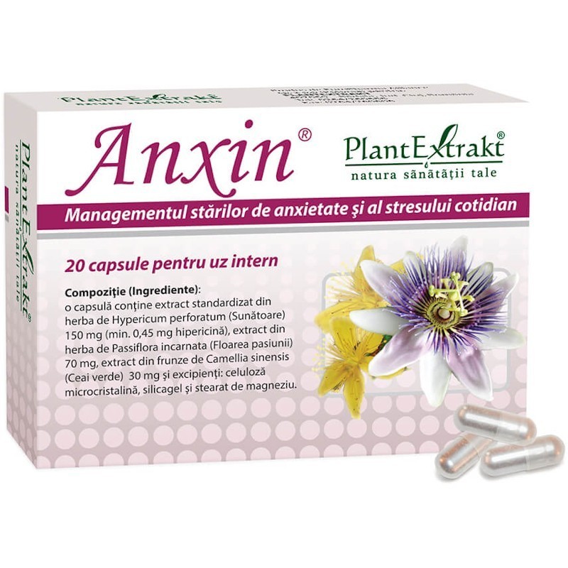 Anxin 20cps Plantextrakt - Paradisul Verde